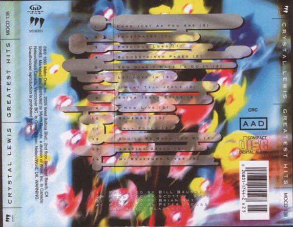 Crystal Lewis - Greatest Hits (1995)
