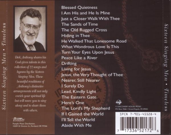 Sixteen Singing Men - Timeless (1998)