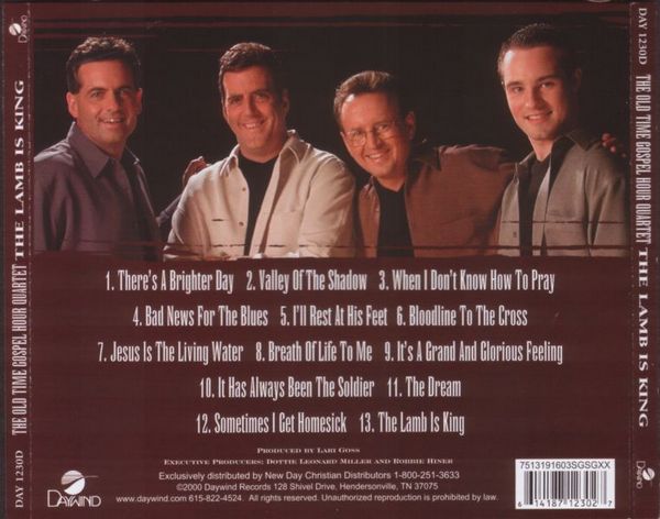 The Old Time Gospel Hour Quartet; Robbie Hiner; Mack Evans; Don Norman ...