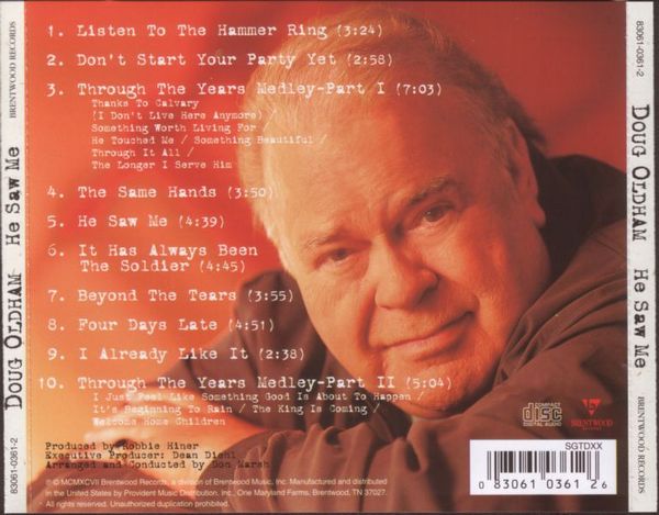 Doug Oldham - He Saw Me (1997)