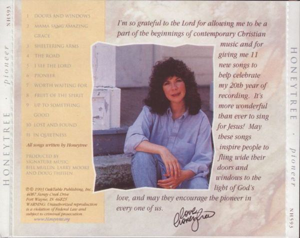 Nancy Honeytree - Pioneer (1993)