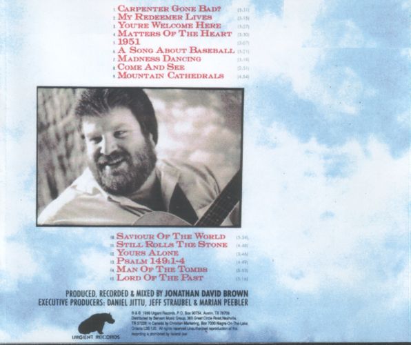 Bob Bennett - Lord Of The Past (1989)
