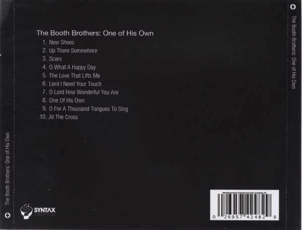 Booth Brothers - 1 Of His Own (1996)
