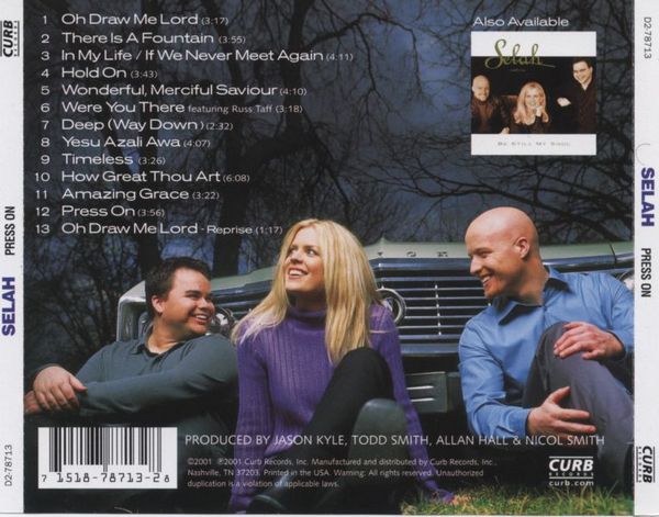 Selah; Todd Smith; Nicol Smith; Allan Hall - Press On (2001)